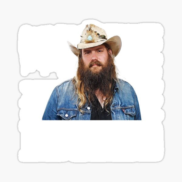 "Distressed American Flag Chris Legend Stapleton Music" Sticker for ...