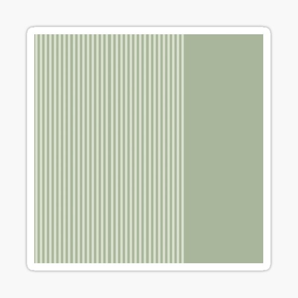"Sage green Lines 1" Sticker for Sale by ARTStudio88 | Redbubble