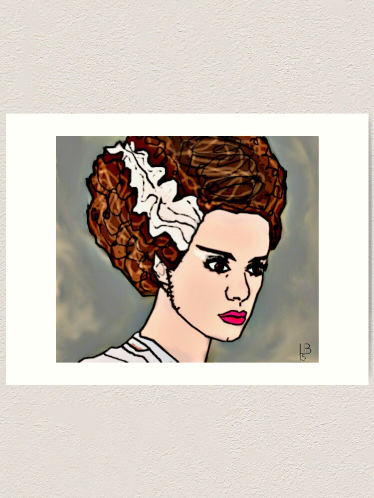 "The BRIDE" Art Print for Sale by Harleythemk | Redbubble