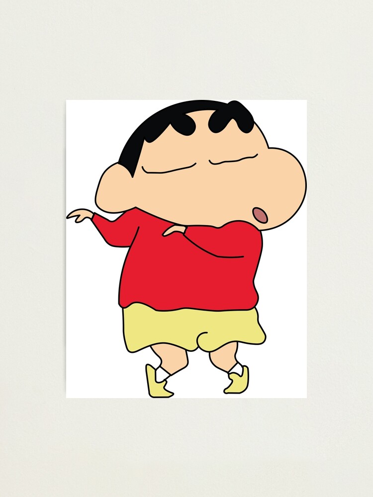 Lámina fotográfica «dibujos animados de shinchan» de Boofe | Redbubble
