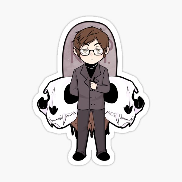 "Mikey W Vector" Sticker by peachway | Redbubble