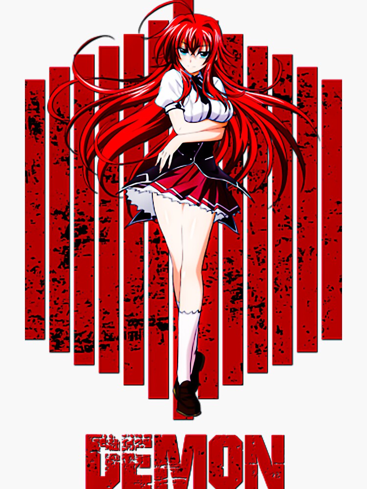 "DxD Highschool" Sticker for Sale by paraside123 | Redbubble