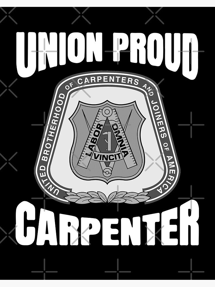 Union Carpenters Logo Carpenters Canada Shield Decal