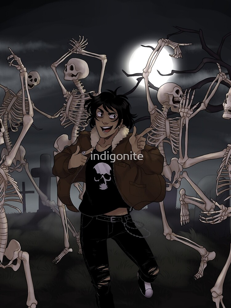 "Spooky Scary Skeletons" T-shirt for Sale by indigonite | Redbubble ...