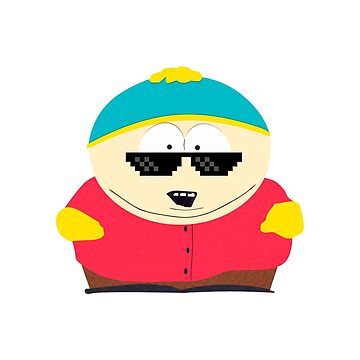 "Eric Cartman from the "South Park" cartoon series with cool glasses ...