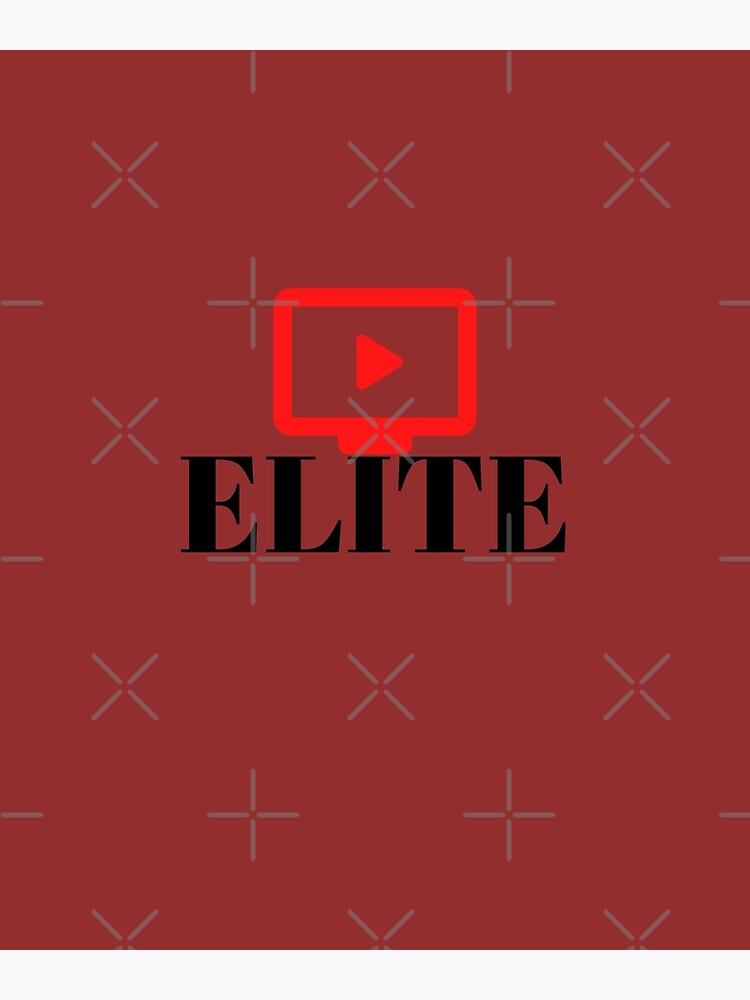 " Elite Netflix" Poster by booleem | Redbubble