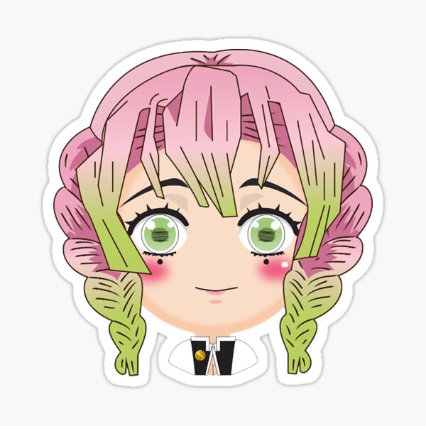 "Mitsuri " Sticker for Sale by PeiperAylen94 | Redbubble