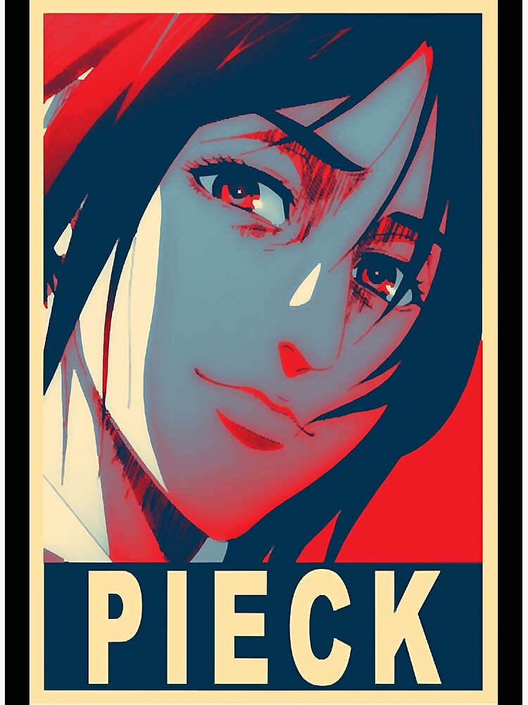 "Pieck Poster " Poster for Sale by taPregeant | Redbubble