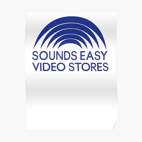 "Sounds Easy" Poster for Sale by MORRISSONS | Redbubble