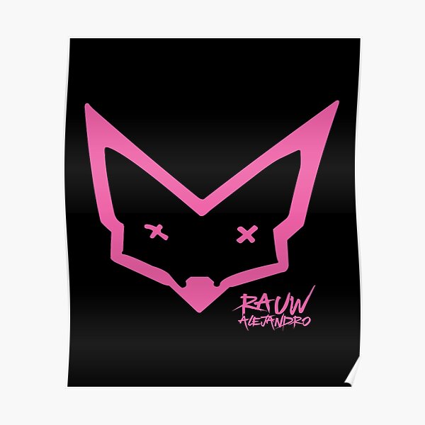 "rauw alejandro" Poster for Sale by AlexBennettt | Redbubble