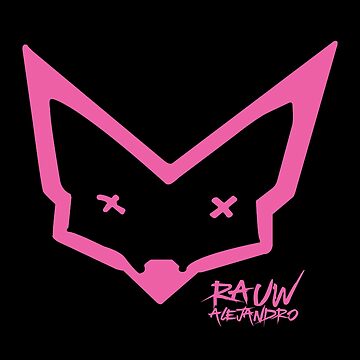 "rauw alejandro" Sticker for Sale by AlexBennettt | Redbubble