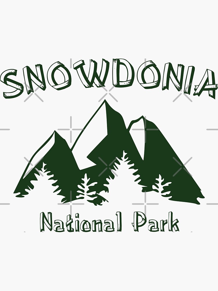 "Snowdonia National Park" Sticker by esskay | Redbubble