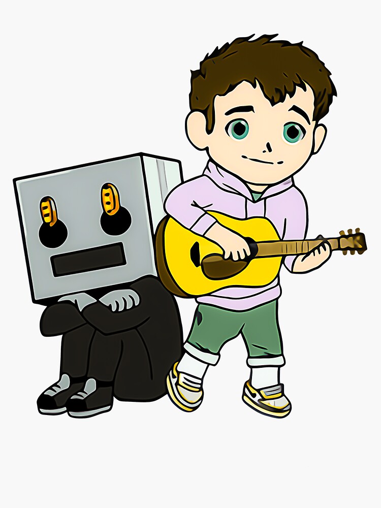 "ALEC BENJAMIN - I BUILT A FRIEND" Sticker for Sale by alecbenjaminn ...