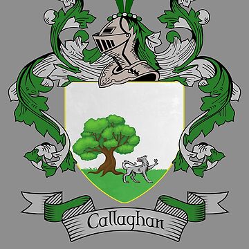 "Callaghan Coat of Arms - Callaghan Family Crest Shirt" Poster for Sale ...