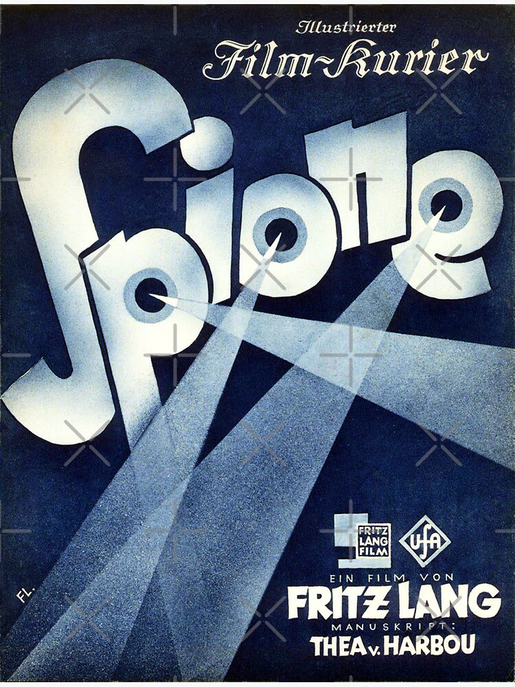 "Spione (Spies) directed by Fritz Lang. German expressionist silent ...