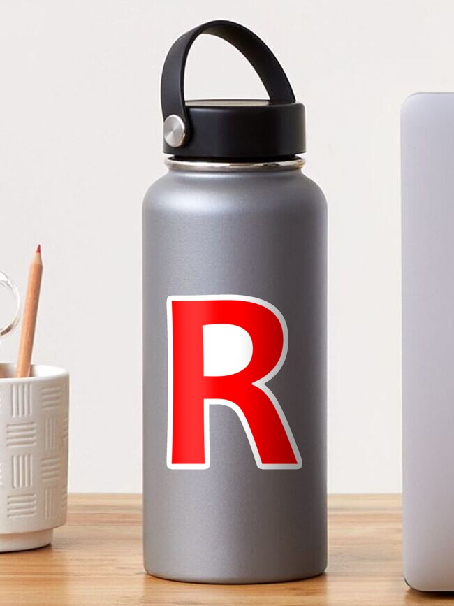"Red color Letter R " Sticker for Sale by WECreations | Redbubble