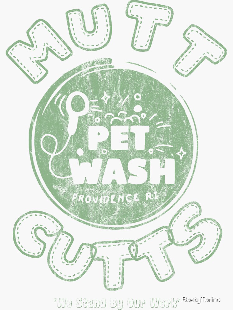 "Mutt Cutts Pet Service (Distressed) - Inspired by Dumb and Dumber ...