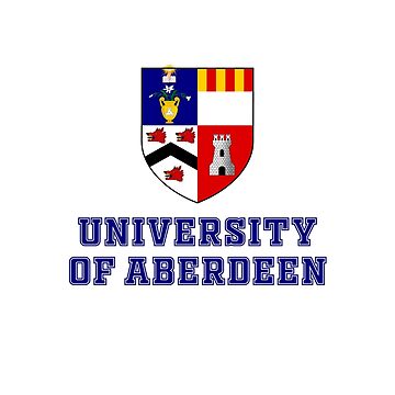"University of Aberdeen" Sticker for Sale by Kaixiu-Art | Redbubble