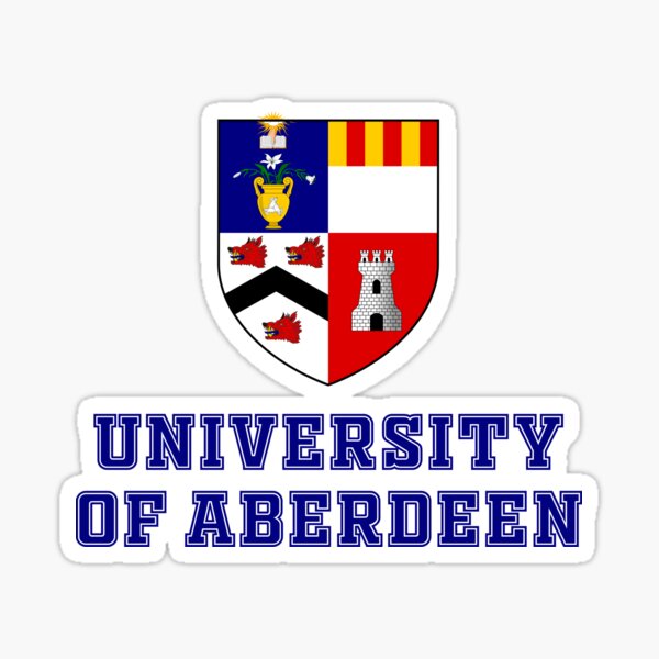"University of Aberdeen" Sticker for Sale by Kaixiu-Art | Redbubble