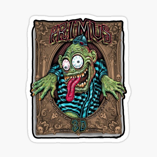 "PRIMUS 07" Sticker by epatterfield | Redbubble