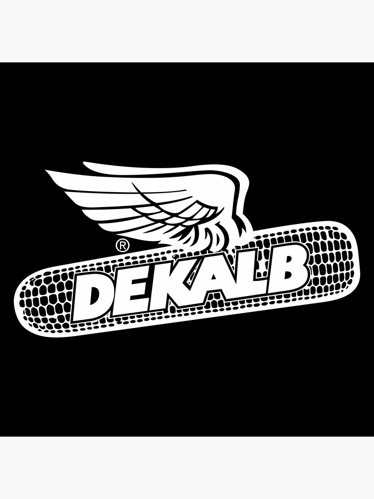 "Logo of Dekalb" Poster for Sale by miwokesquivel | Redbubble