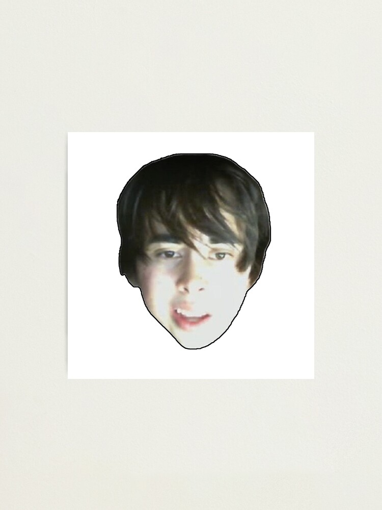 "Leafy Face Reveal - LeafyIsHere" Photographic Print by KiyomiShop ...