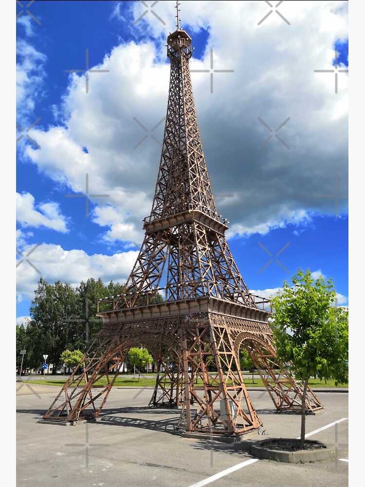 "Miniature Eiffel Tower" Sticker for Sale by TrickyGraphics | Redbubble