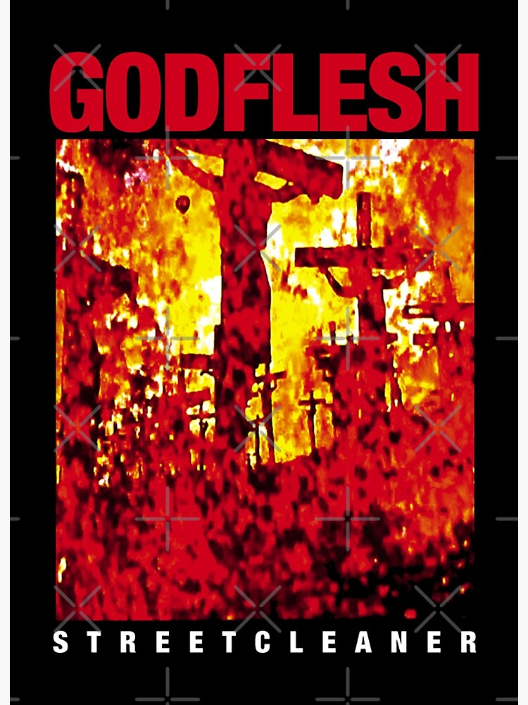 "GODFLESH 02" Poster for Sale by Jordanwawi | Redbubble