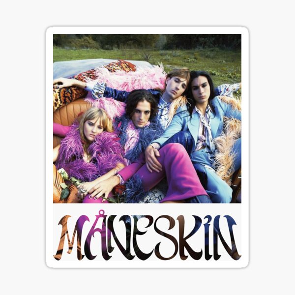 "Maneskin Original" Sticker by tierdruid | Redbubble