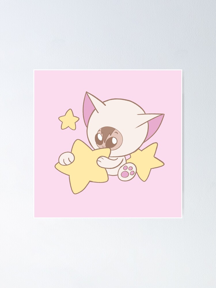 "Y2K Cat" Poster for Sale by gross-girl99 | Redbubble