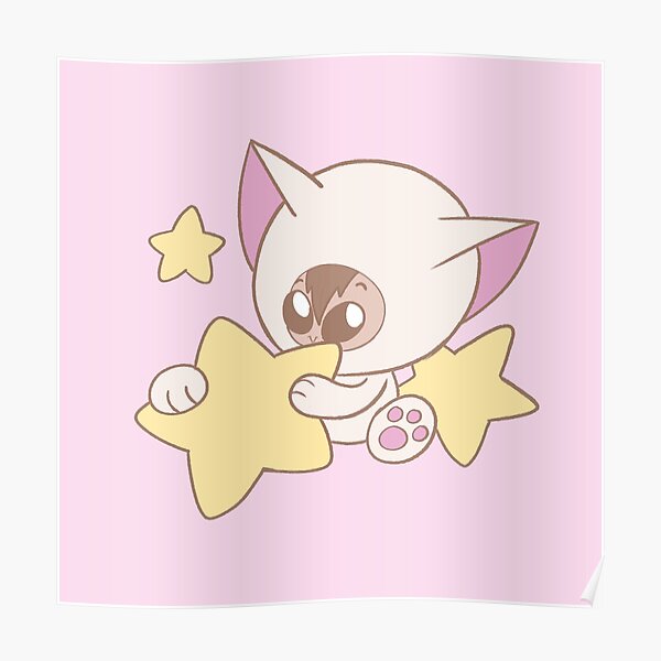 "Y2K Cat" Poster for Sale by gross-girl99 | Redbubble