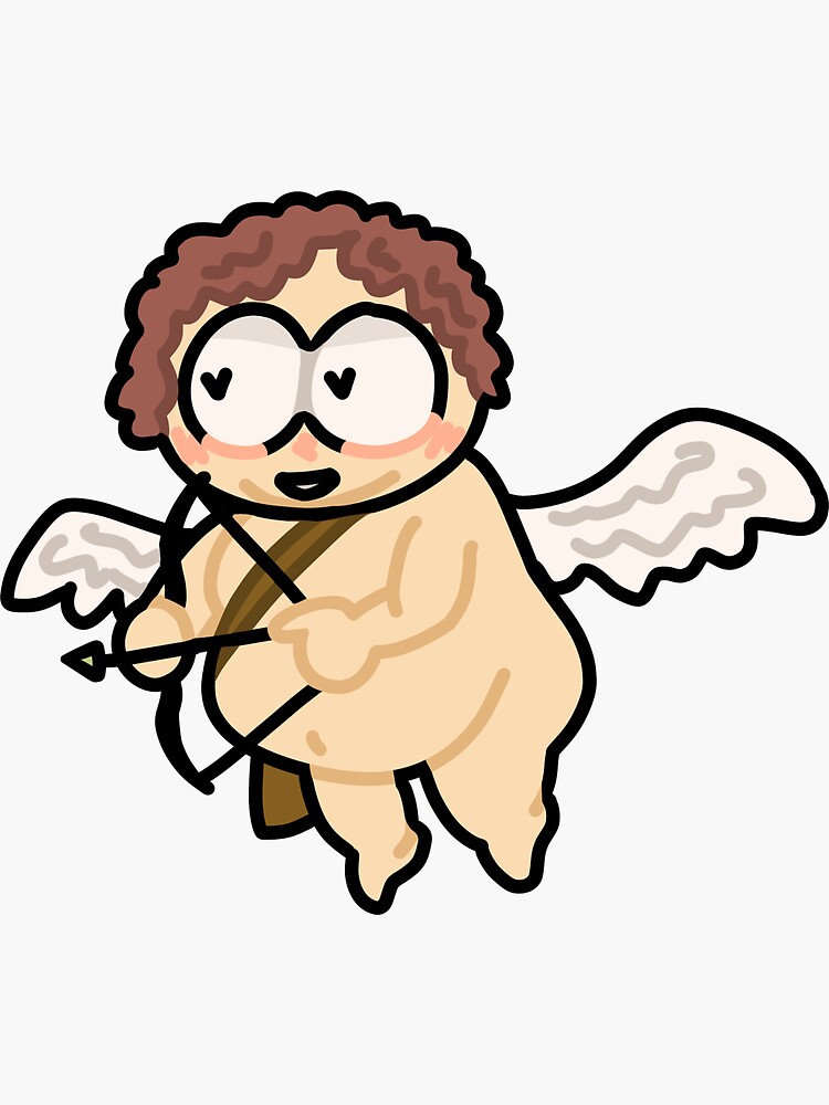 "Cupid Cartman " Sticker for Sale by trinsdoodles | Redbubble