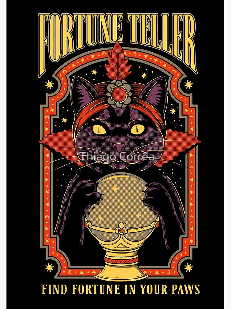"Fortune Teller" Poster for Sale by Thiago Corrêa | Redbubble