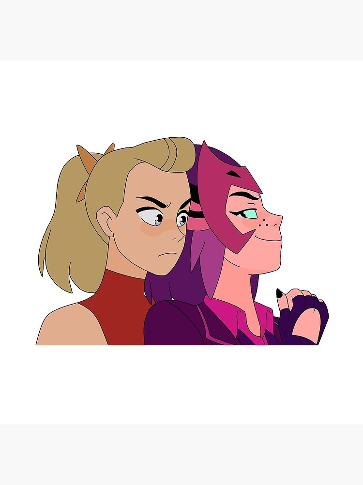 "Catradora - Catra and Adora - Princess Prom - She-ra" Art Print for ...