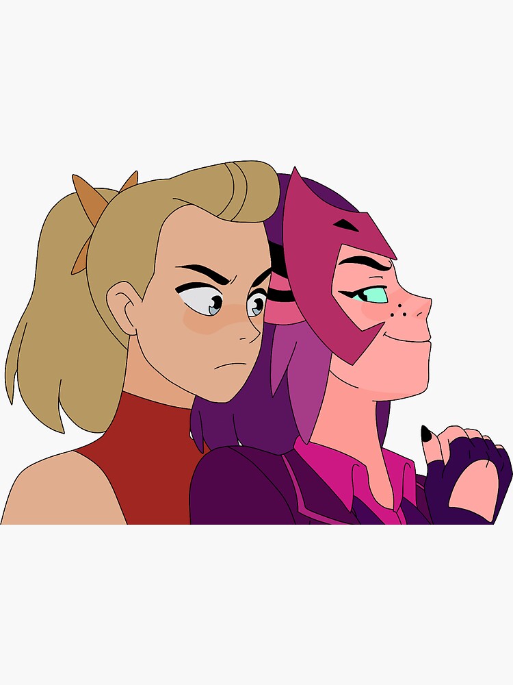 Pegatina «Catradora - Catra y Adora - Princess Prom - She-ra» de ...