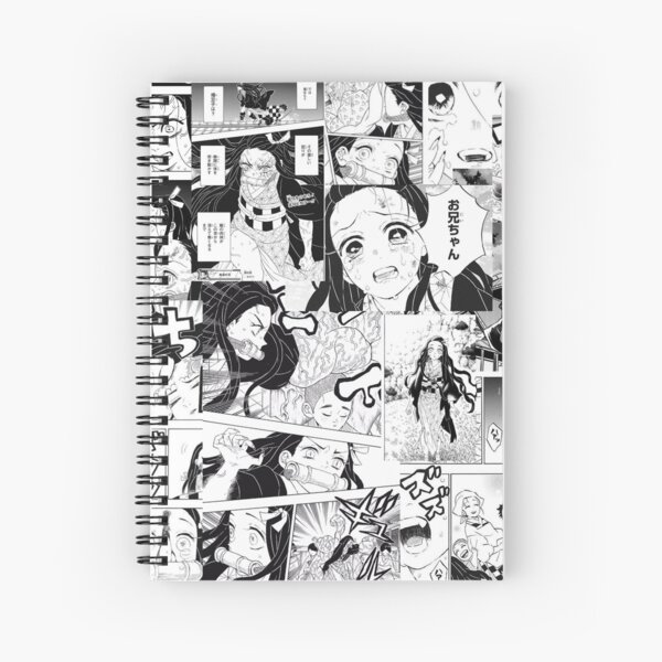 "Nezuko Kamado Manga 3 Kimetsu No Yaiba Demon Slayer" Spiral Notebook ...