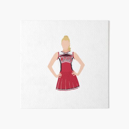 "Quinn Fabray Cheerios Uniform Season 1 Glee Design" Art Board Print ...