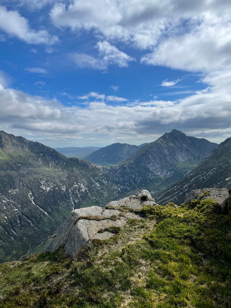"Stunning View in Arran" Sticker for Sale by hmmartsy | Redbubble