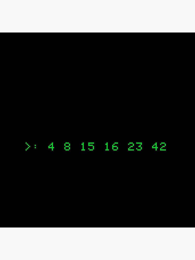 "LOST Numbers" Clock for Sale by MillzyMerch | Redbubble