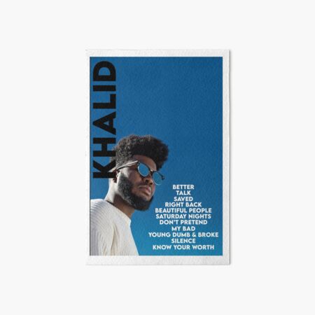 "Khalid " Art Board Print by emilypenor | Redbubble