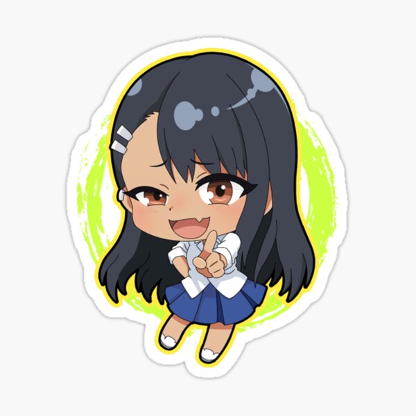 "Nagatoro San " Sticker by ZocoDesign | Redbubble