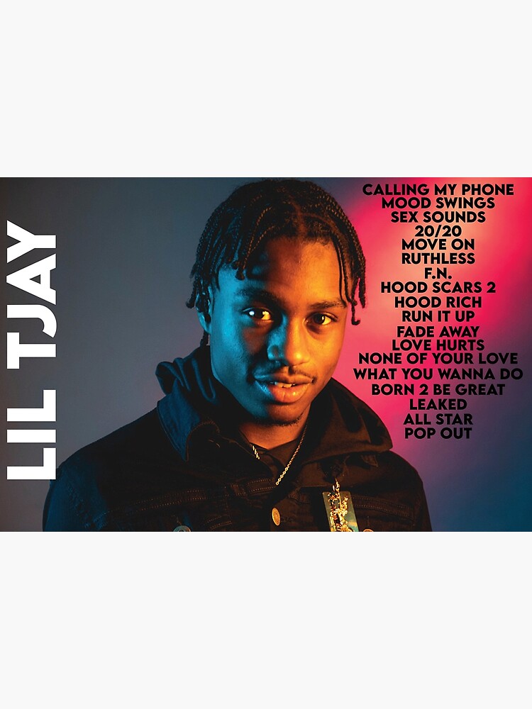 "Lil Tjay" Poster by emilypenor | Redbubble