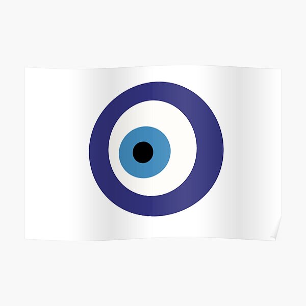 "Evil Eye Protection" Poster for Sale by sydneymcc | Redbubble