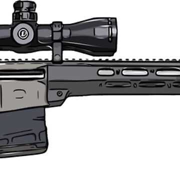 "Precision Rifle" Sticker for Sale by frwrdresponse | Redbubble