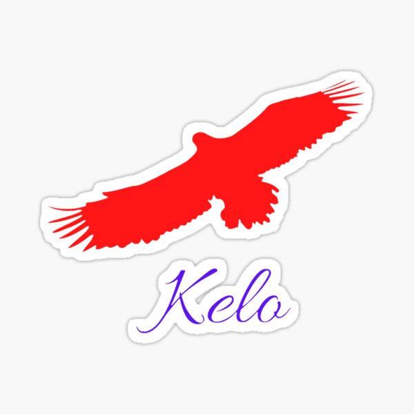 "KELO LOGO " Sticker by kelo1 | Redbubble