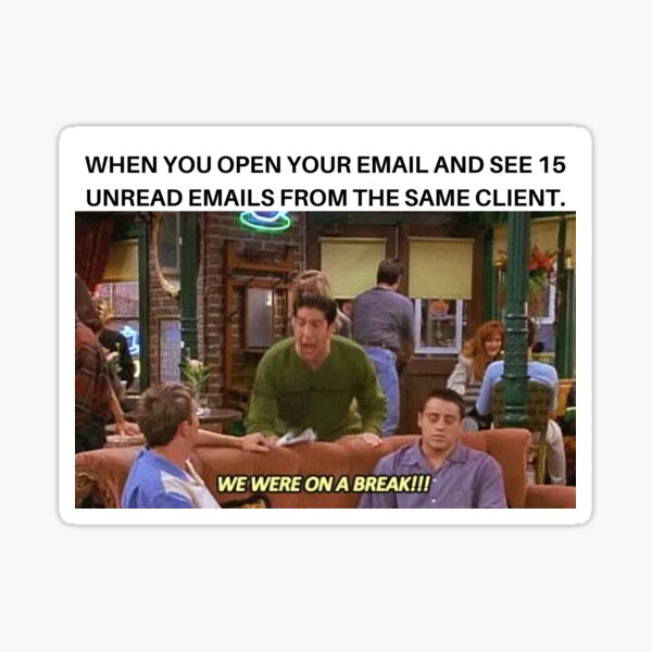 "Funny Work Meme" Sticker for Sale by geannine | Redbubble