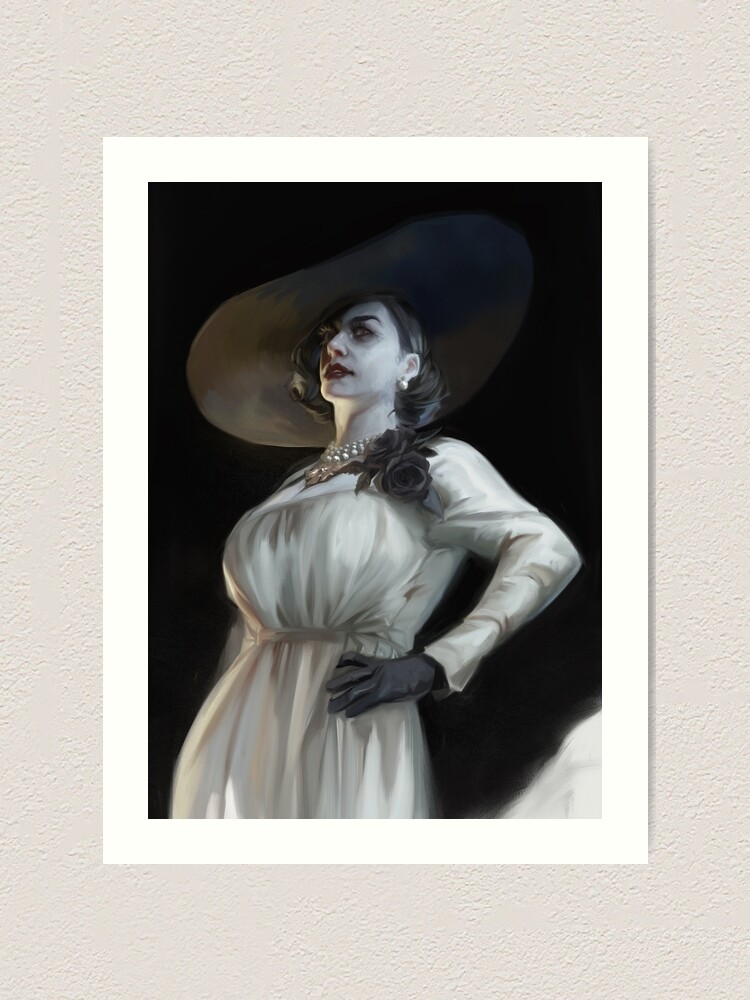 "Lady Dimitrescu" Art Print by Wonsungi96 | Redbubble