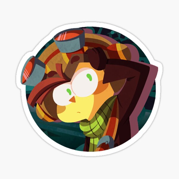 "Raz " Sticker for Sale by AlaniEdgell | Redbubble