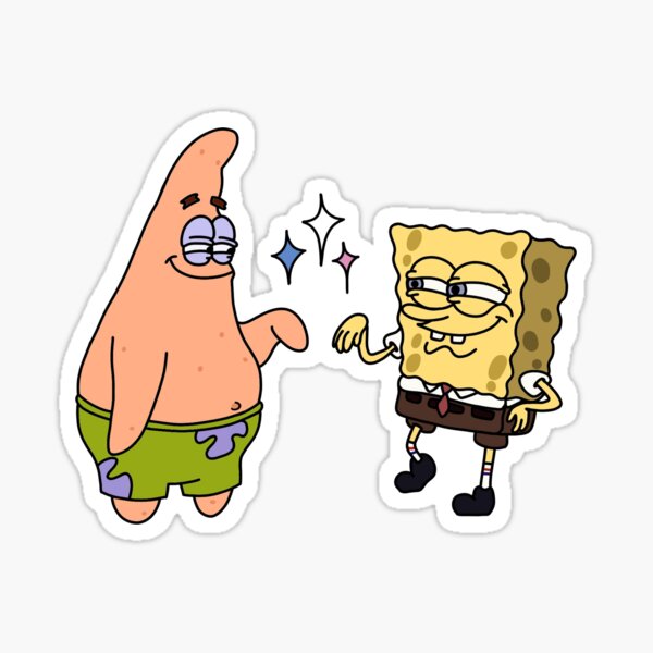 "transgender pride spongebob" Sticker for Sale by eliseabbott | Redbubble