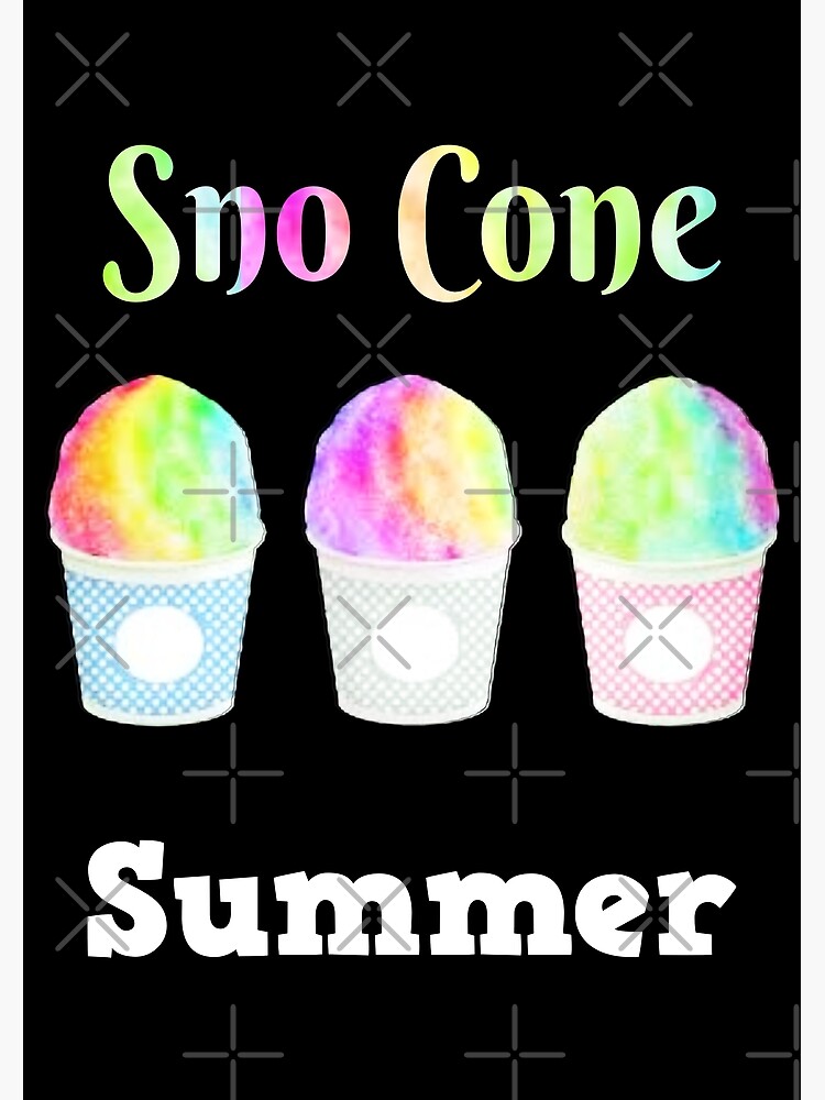 Snow Cone Summer Snow Cone Maker Fun Summer Drinks By Kids Food